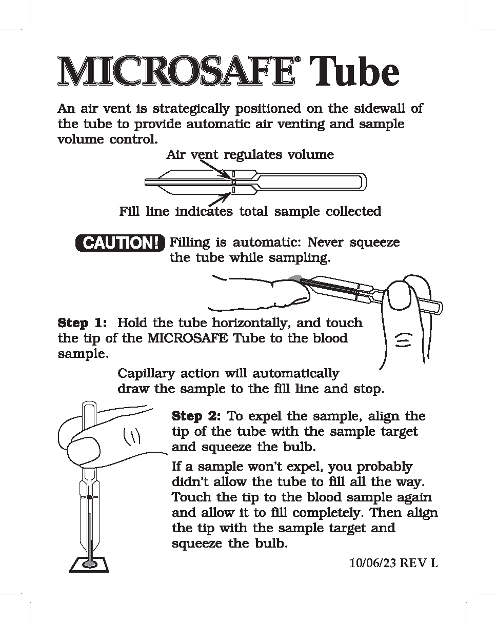 MICROSAFE® | Drummond Scientific